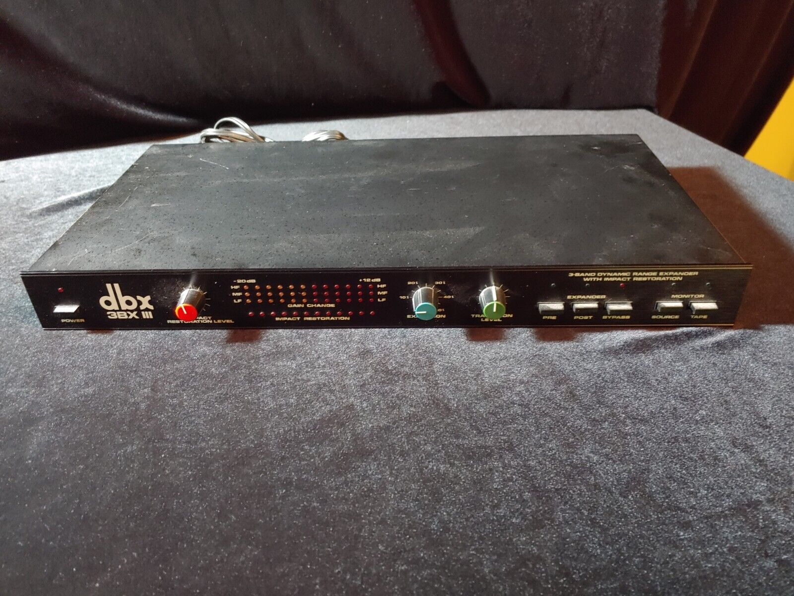DBX 3BX III 3 Band Dynamic Range Expander With Impact Restoration ...