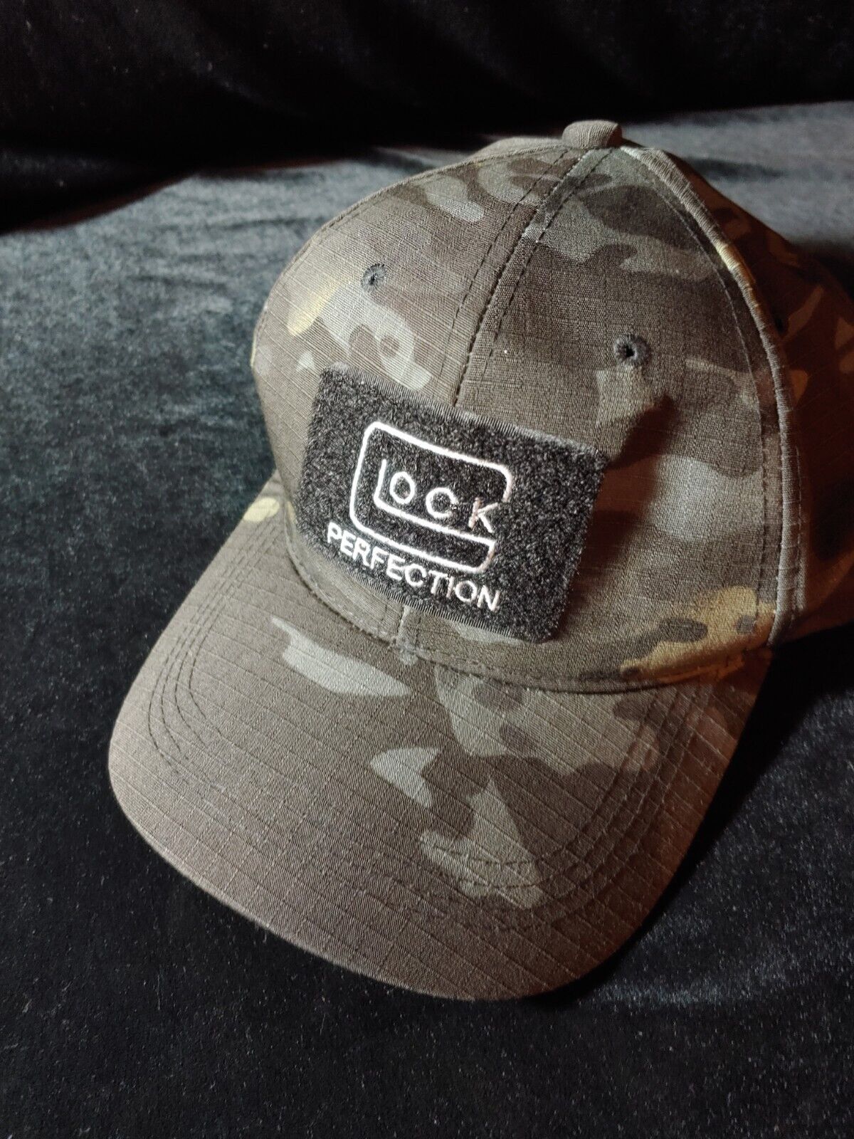 GLOCK PERFECTION HAT TACTICAL HAT BASEBALL CAP BLACK NEW WRAPPED ...